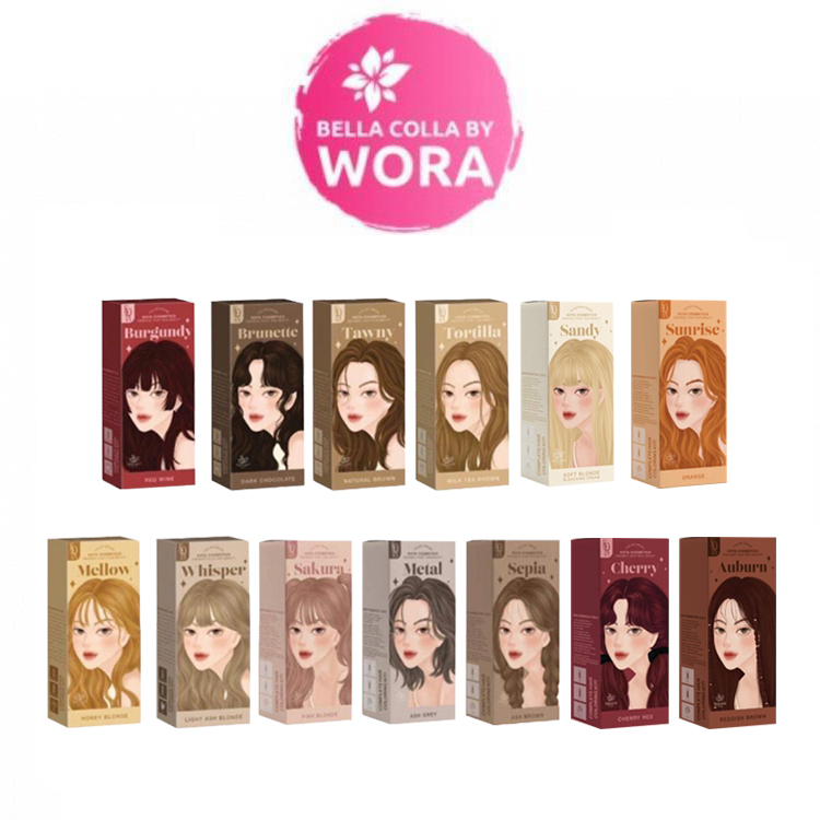KOTA Color Cream โคตะ ครีมเปลี่ยนสีผม ออแกนิค 13 เฉดสี 100 ml - bella ...