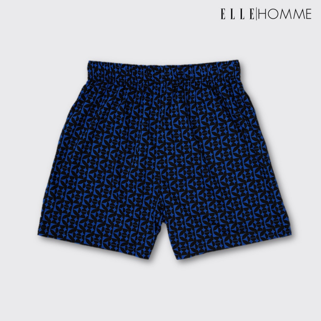 ELLE HOMME Boxer กางเกงขาสั้นแบบลำลองใส่อยู่บ้าน สวมใส่สบาย แห้งเร็ว ...