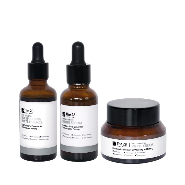 The28 Anti-Darkness Series (White Essence 45 mlWhite Serum 30 mlWhite ...