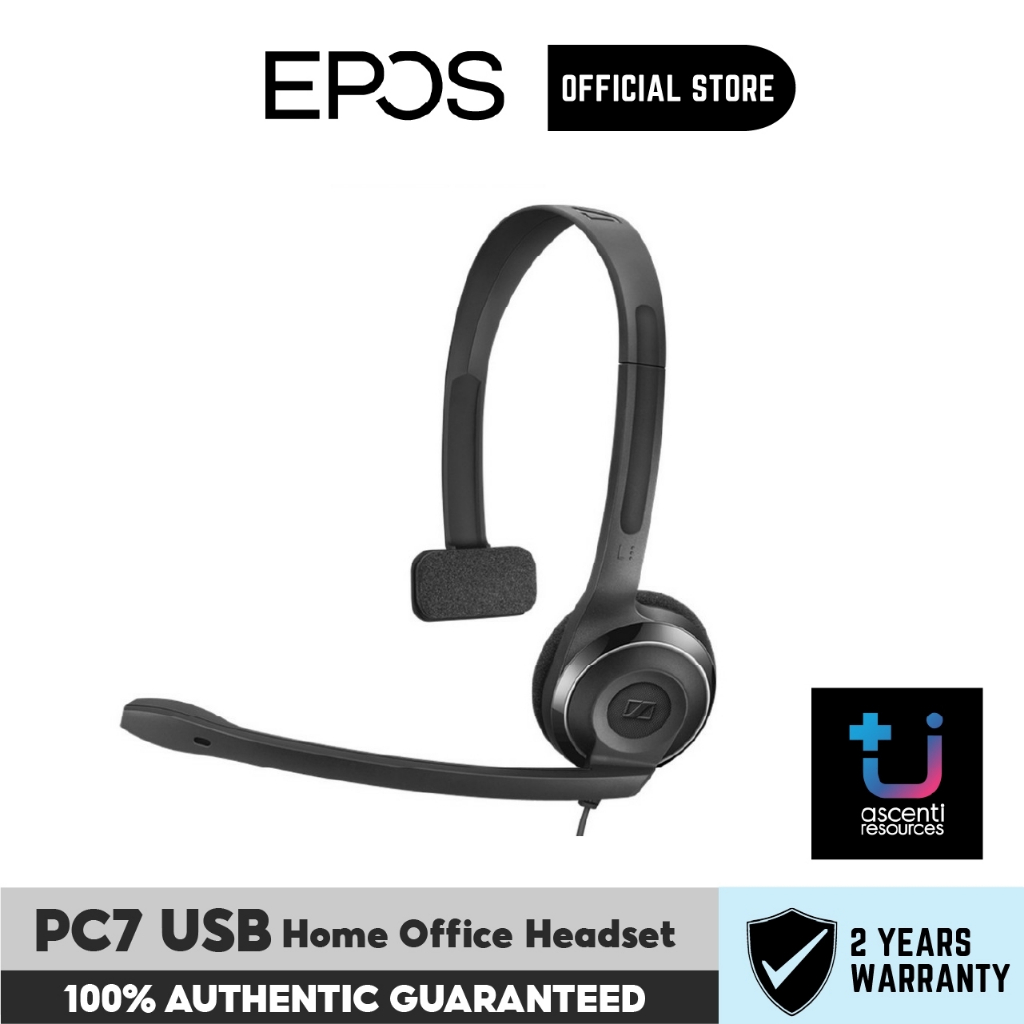 EPOS Sennheiser PC 7 USB - Home Office Headset (PC 7 USB) - epos_official - ThaiPick