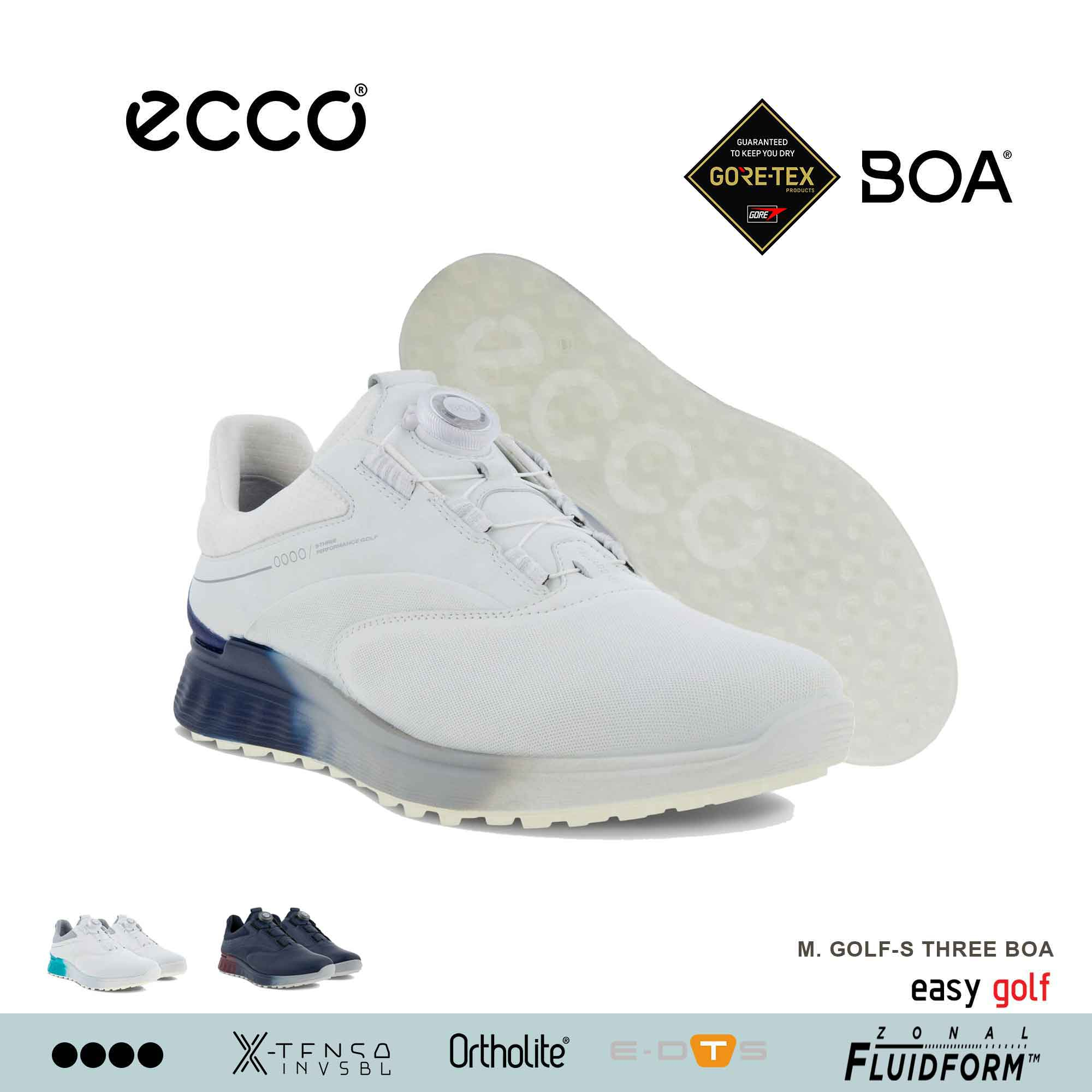 รองเท้ากอล์ฟผู้ชาย ecco s three ถูกที่สุด พร้อมโปรโมชั่น ธ.ค. 2025 | BigGoเช็คราคาง่ายๆ