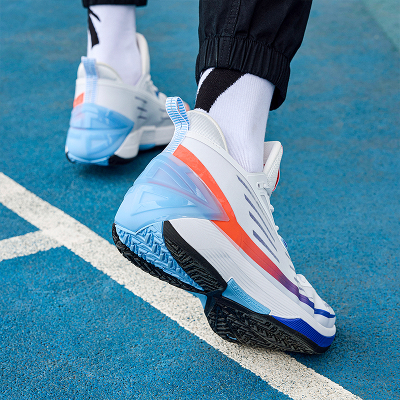 ANTA Attack 5 รองเท้าบาสเก็ตบอลชาย กันลื่นทนต่อการสึกหรอ รองเท้ากีฬา ...