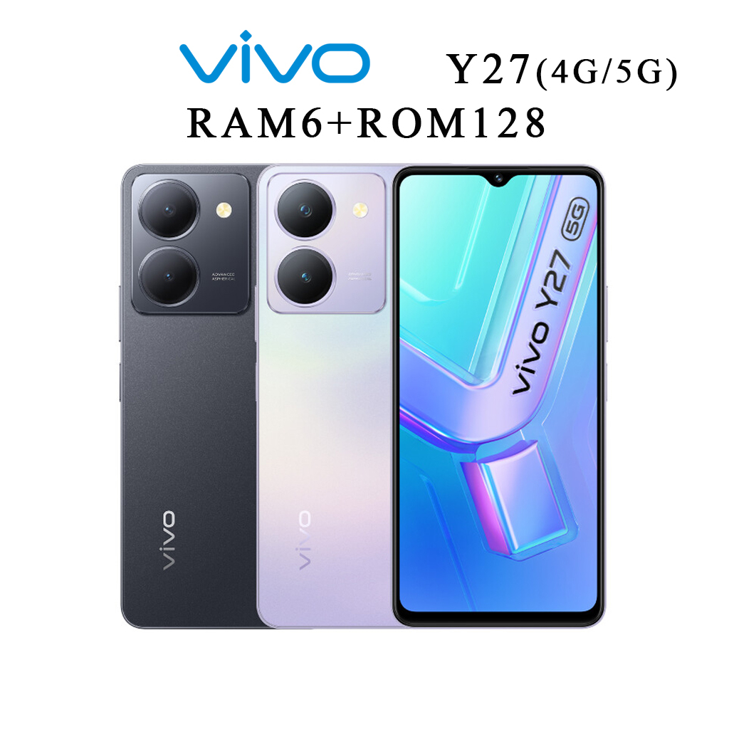 New Arrival VIVO Y27 4G 5G (6GB128GB) โทรศัพท์มือถือ วีโว่ ประกันศุนย์ ...