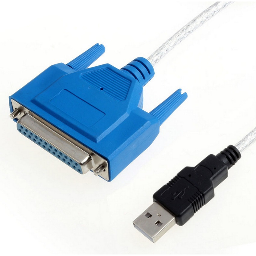 สายแปลง USB to Printer DB25 25-Pin Parallel Port Cable Adapter ( 150cm ...