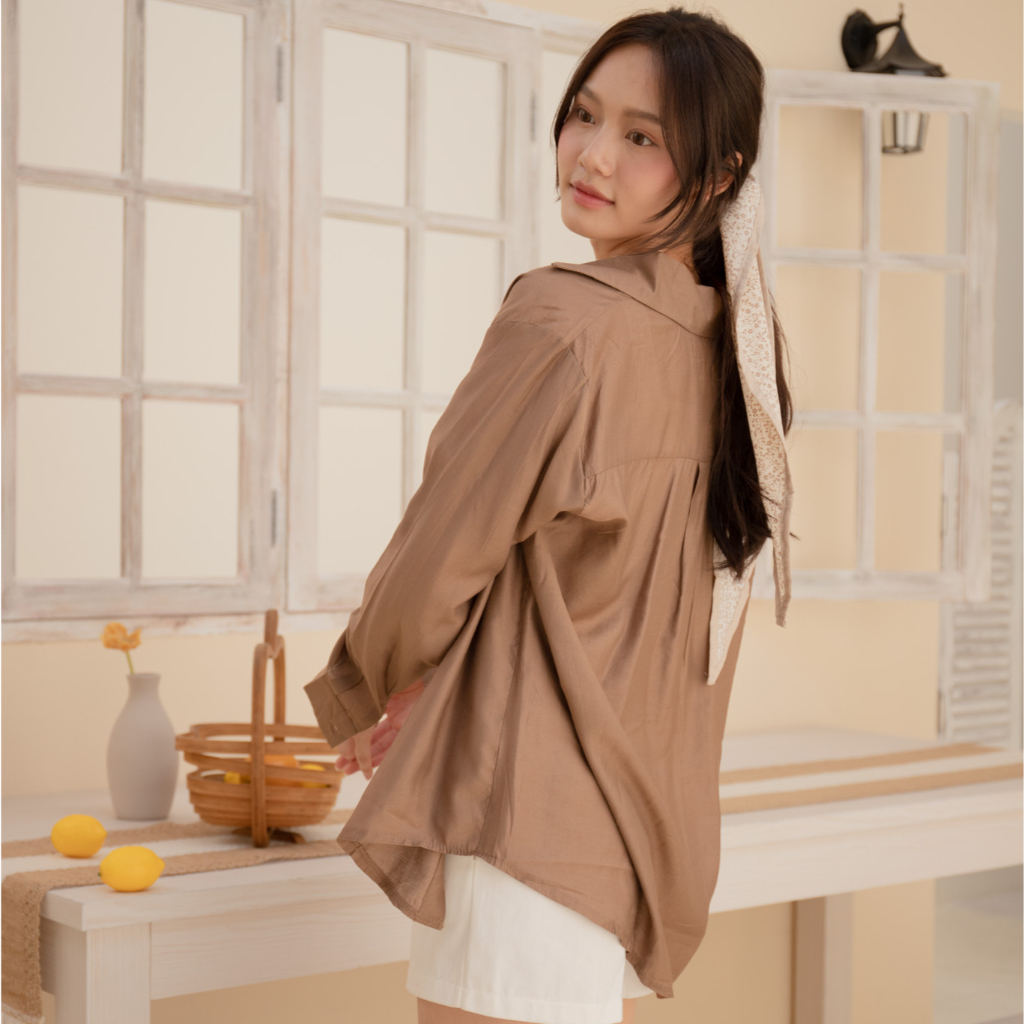 avocado Mesa cotton shirt เสื้อเชิ้ตผ้าใส่สบายย - avocado.simplewear - ThaiPick