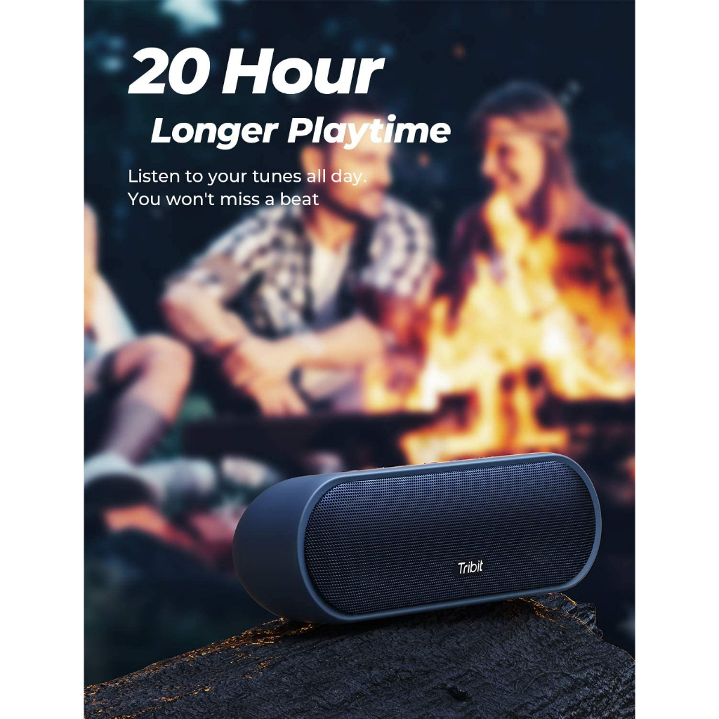 ประกันศูนย์ไทย1ปี ลำโพงบลูทูธ Bluetooth speaker Tribit MaxSound Plus ...