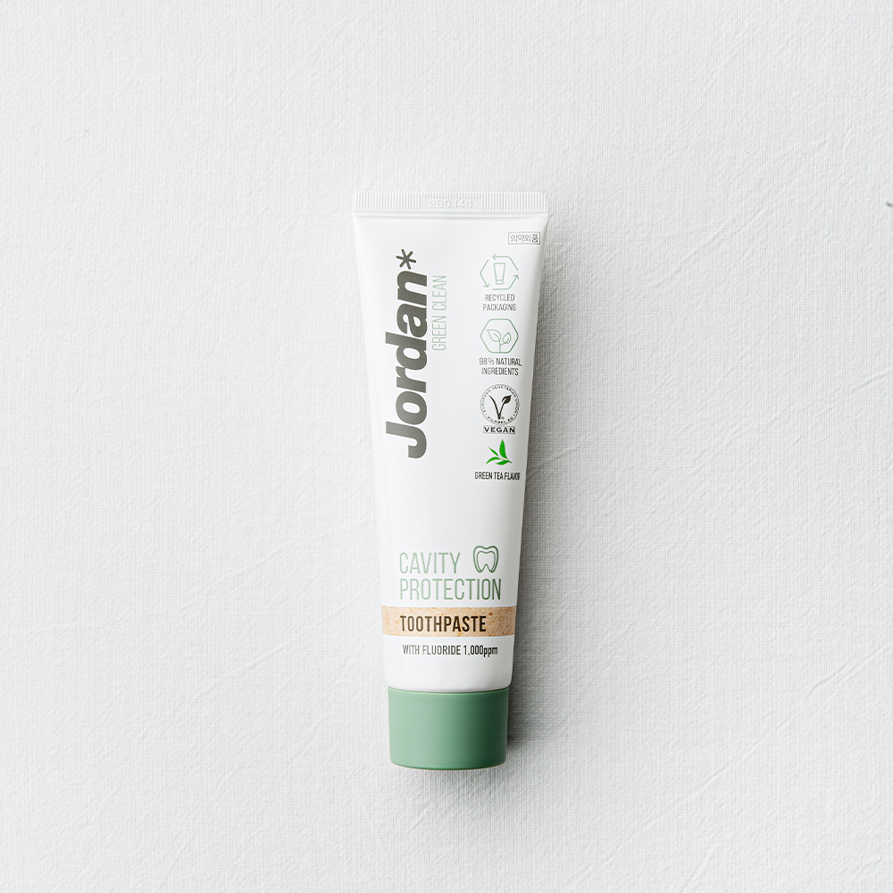 Jordan Adult toothpaste Green Clean จอร์แดน ยาสีฟันผู้ใหญ่ รุ่นกรีนคลีน ...