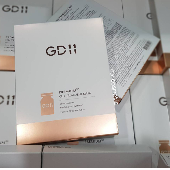 (แท้ พร้อมส่ง)GD11 Premium RX Treatment Mask 1 กล่องมี 6 แผ่น - my ...