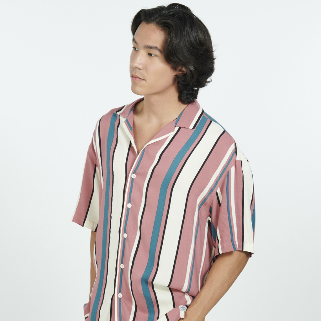 BODY GLOVE Mens CALIFORNIA DREAMIN Shirts เสื้อเชิ๊ต ลายทาง-15 ...