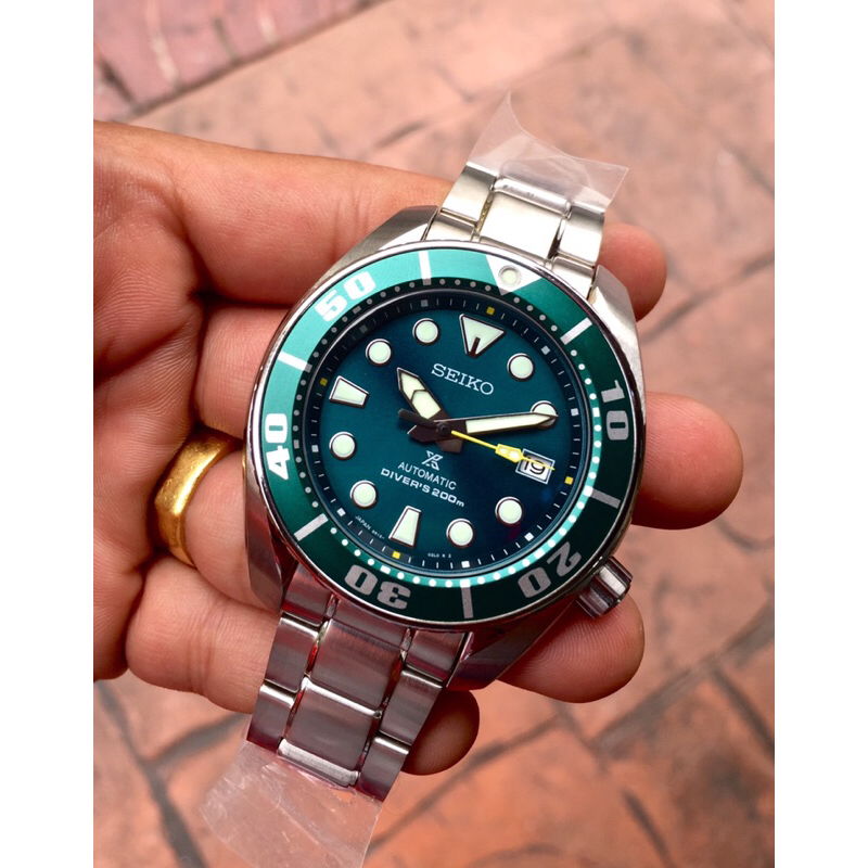 SEIKO PROSPEX SUMO GREEN MEN WATCH (EXTREMELY RARE) SZSC004