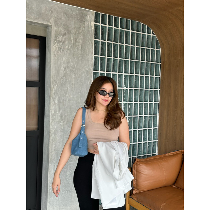 KAPPA Mia Shoulder Bag กระเป๋าสะพายไหล่สุดชิค น้ำหนักเบา จุของได้เยอะ ...