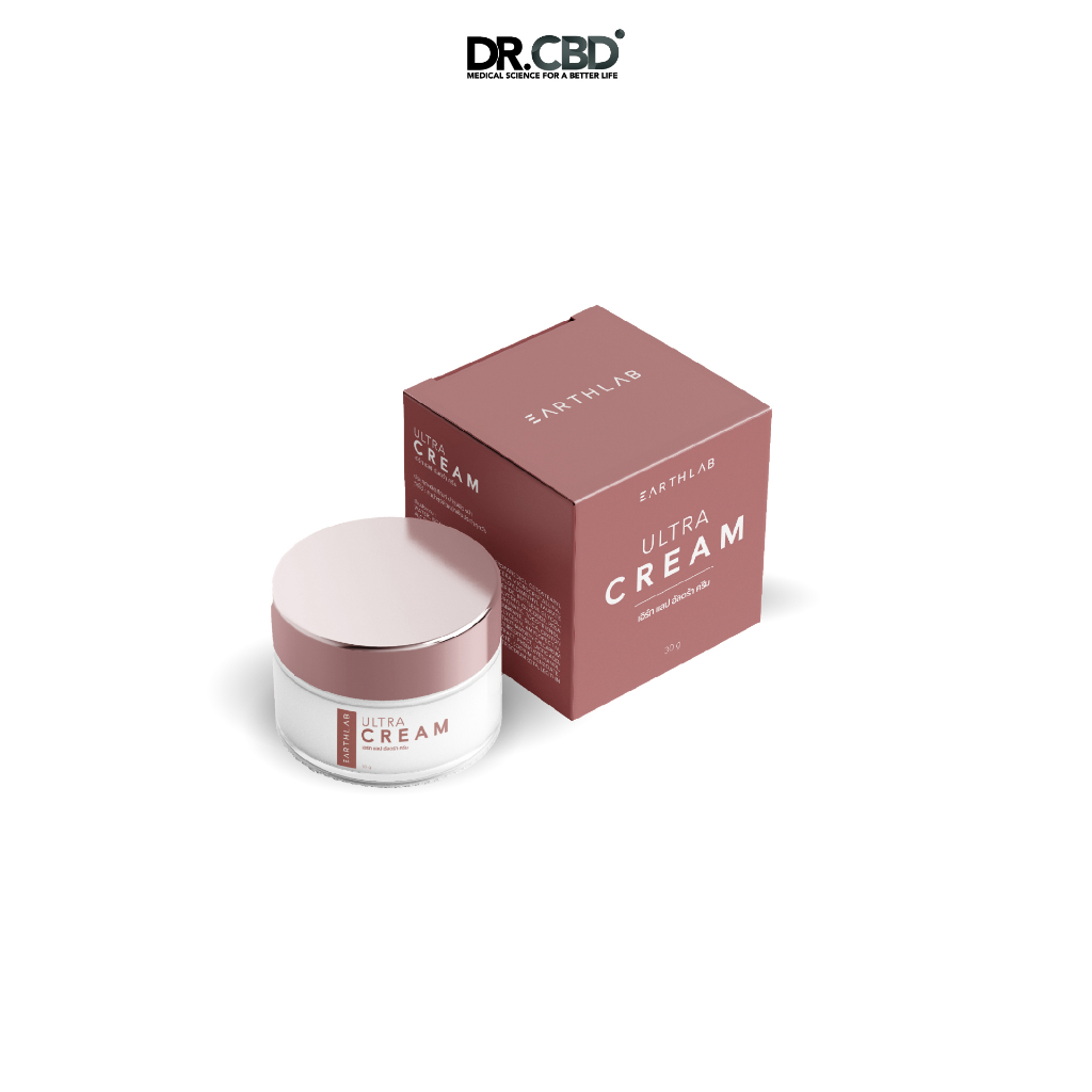 Earth Lab CBD ULTRA CREAM l ครีมบำรุงผิวหน้า ล็อคความชุ่มชื้น ผิวกระจ่างใส 30g - earthlab - ThaiPick