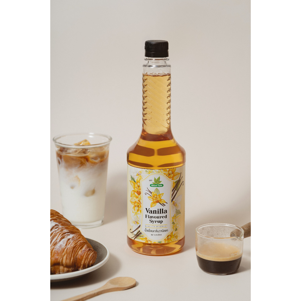 Nature Taste Vanilla Syrup น้ำเชื่อมไซรัป กลิ่นวานิลลา ตราเนเจอร์เทส ...