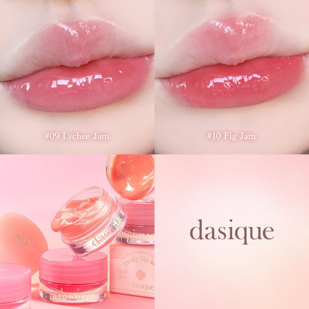 (แท้พร้อมส่ง) DASIQUE FRUITY LIP JAM ลิปกระปุกจิ๋วว เนื้อเนียนละลาย ...