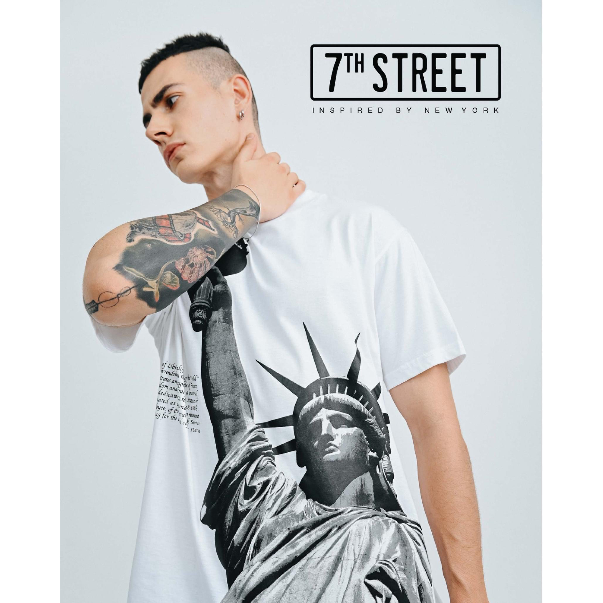 7th Street เสื้อฟอกวินเทจ แบบโอเวอไซส์ (Vintage Oversize) รุ่น V-SKD002 ...