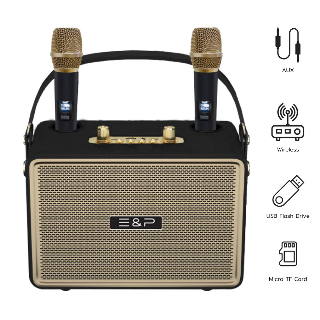 EP M800 Wiriless KARAOKE Speaker MIC - easy_and_perfect_offcial - ThaiPick