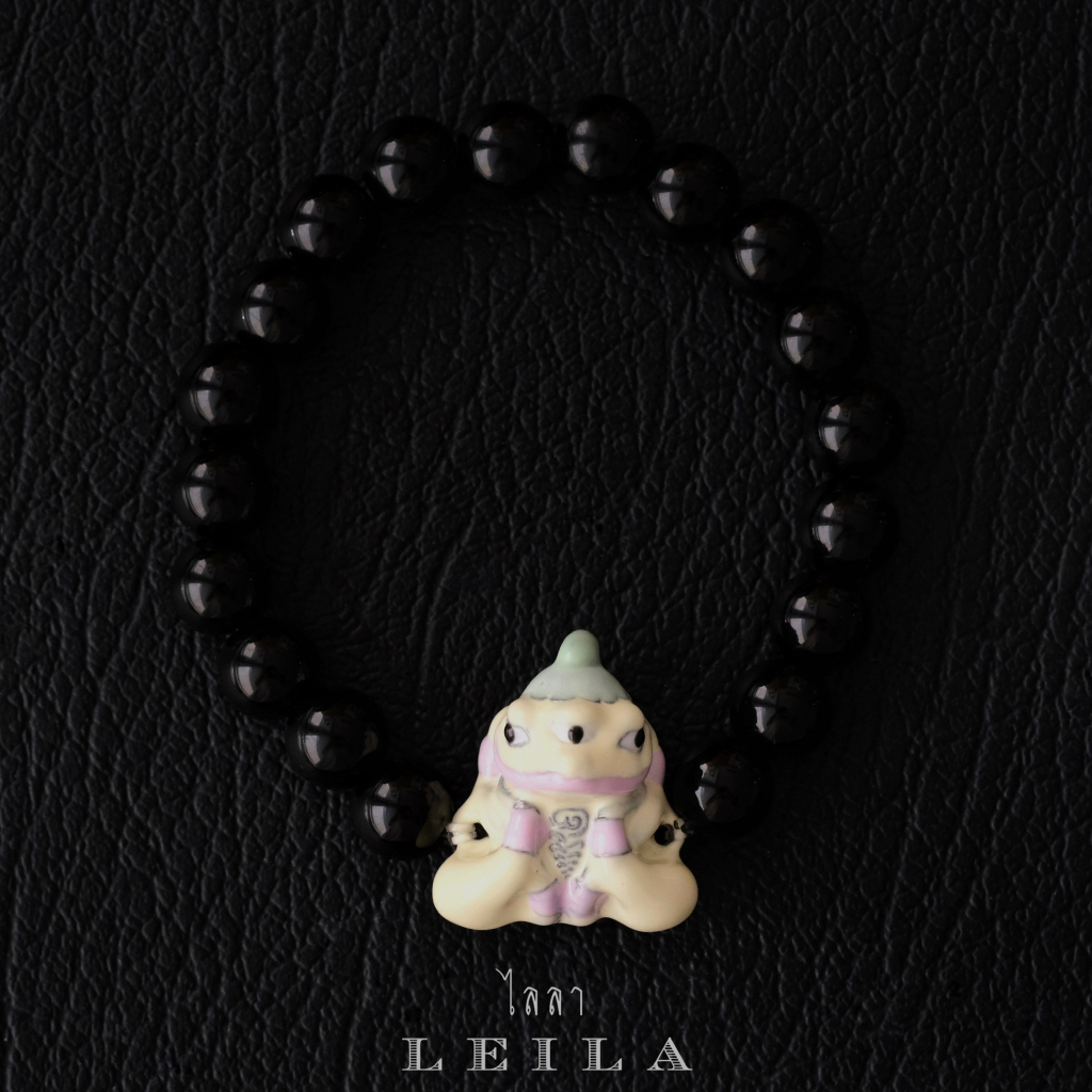 Leila Amulets พญากบบัวบังใบ Baby Leila Collection (พร้อมกำไลหินฟรีตาม ...