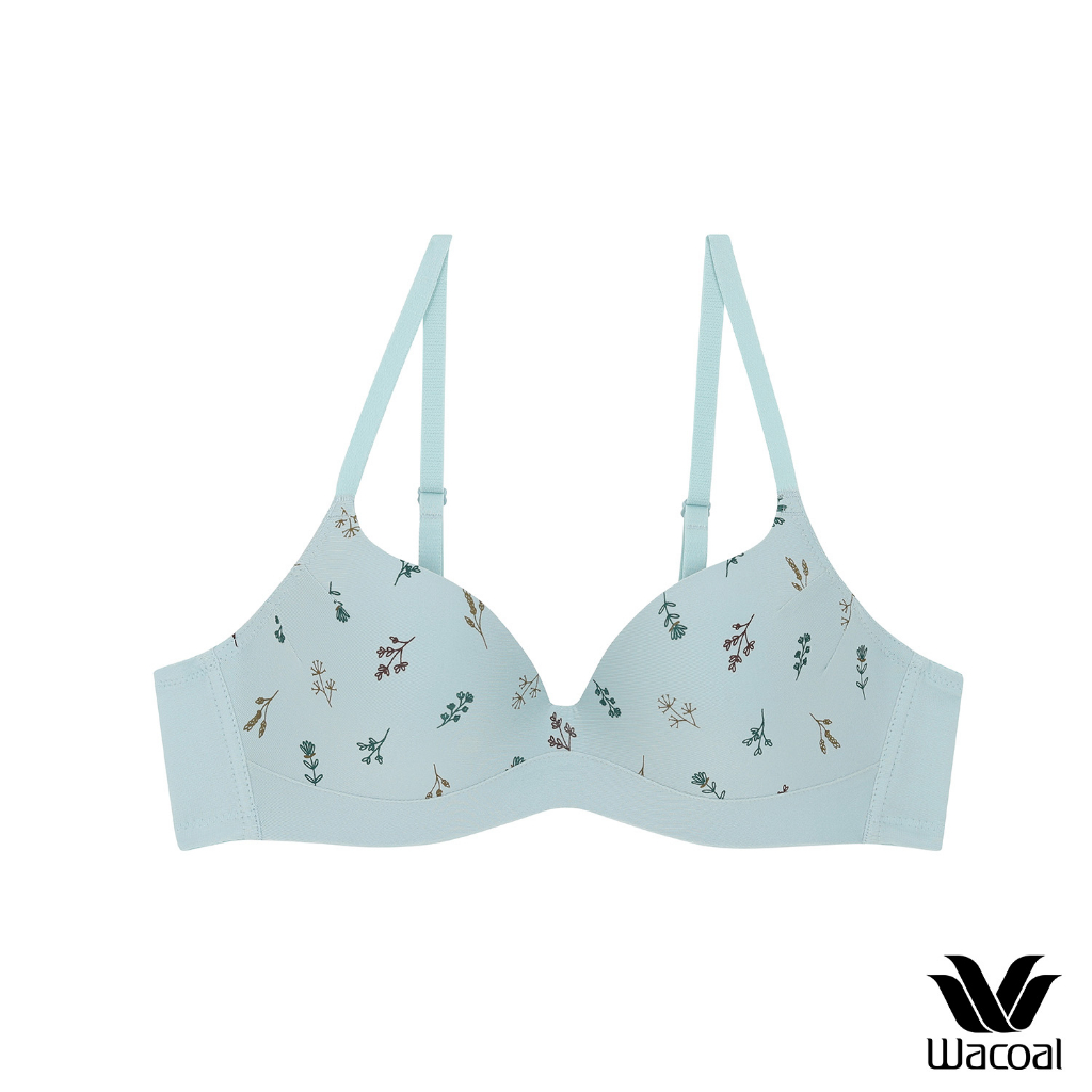 Wacoal Surprise Push Up Bra รุ่น WB9V03 สีเทา (GY) บรามีโครง ฟองน้ำหนา ...
