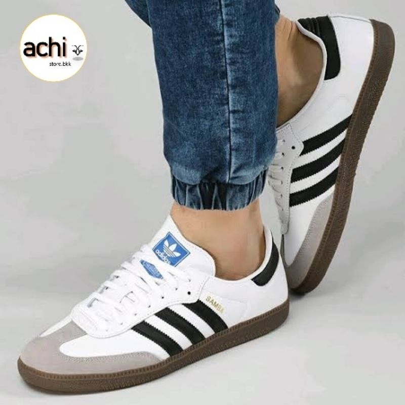 ADIDAS SAMBA OG WHITE / BLACK ของแท้????% พร้อมส่งในไทย - Achi_store.bkk - ThaiPick
