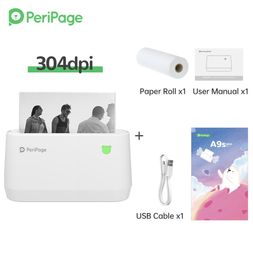 Peripage A9Max/A9sMax ปริ้นเตอร์ไร้หมึก - The printers House - ThaiPick