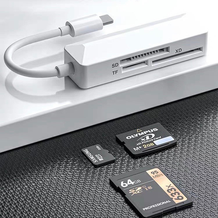 XD Card Reader SD TF รองรับ IP / Android to 3 in 1 OTG SDCard สำหรับ ...