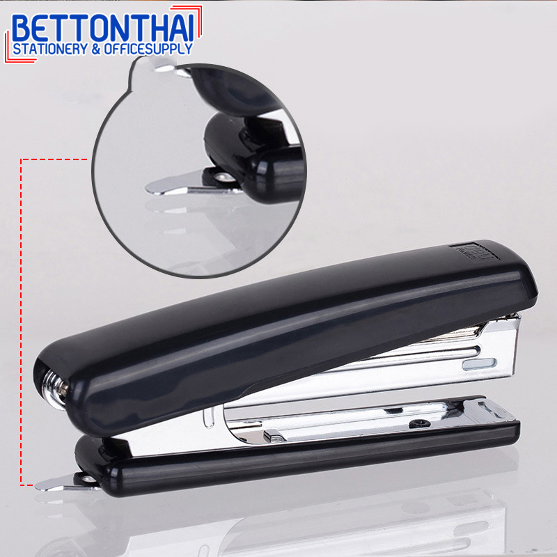 Deli 0221 Stapler เครื่องเย็บกระดาษเบอร์ 10 เย็บได้ 15 แผ่น คละสี1ชิ้น ...