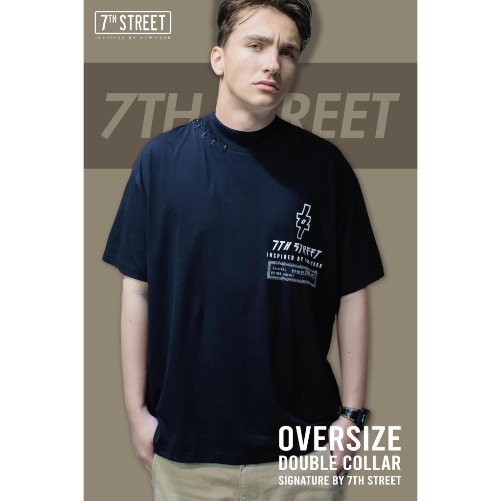 7th Street เสื้อยืดแบบโอเวอไซส์ (Oversize) รุ่น OD-SKM002 - 7th_street ...