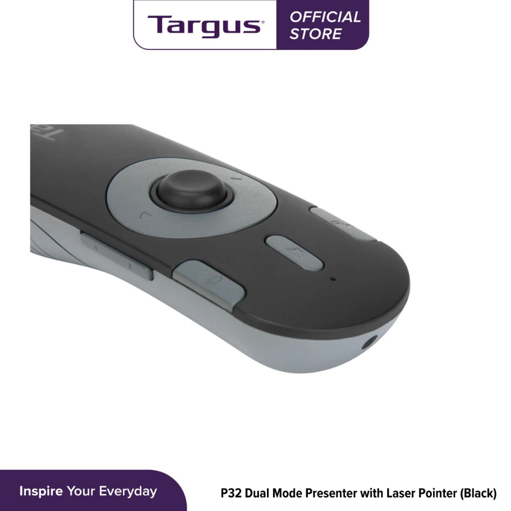 พรีเซนเตอร์ไร้สาย Targus P32 Dual Mode Presenter with Laser Pointer ...