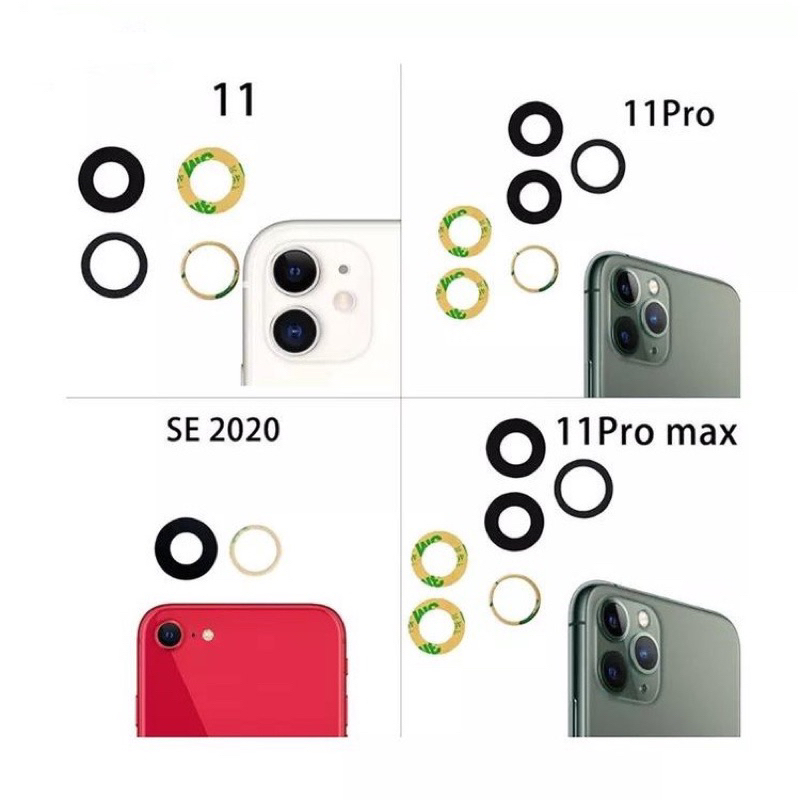 เลนกล้อง ใช้สำหรับ i6 6S Plus i7 7 Plus i8 8 Plus X XS Max 11 Pro max ...
