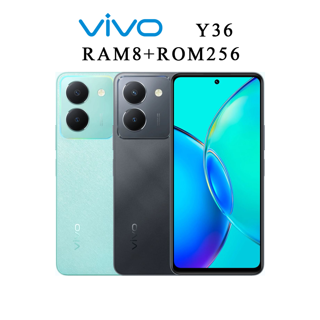 VIVO Y36 (RAM 8 GB ROM 256 GB) กล้องหลัก 50 MP แบต5000mAh ประกันศูนย์ไทย - dgpower - ThaiPick