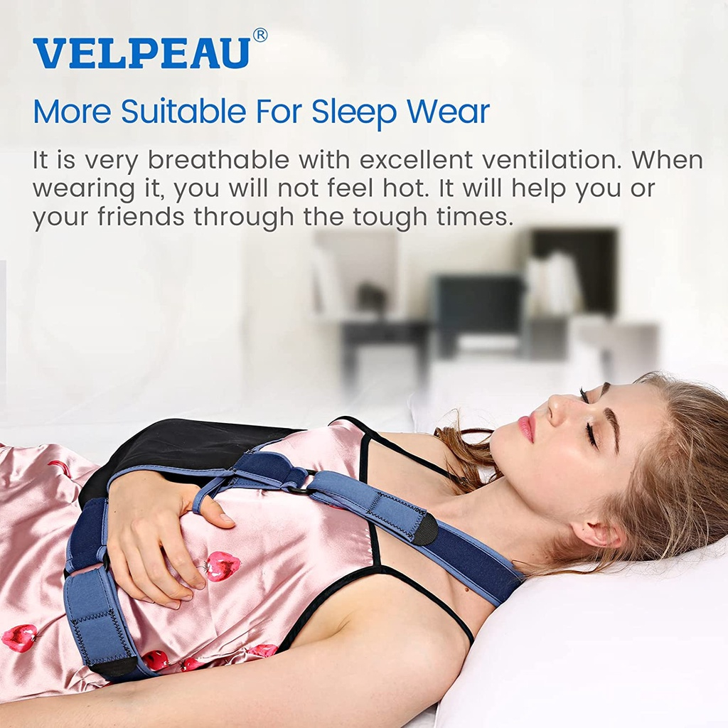 VELPEAU VP0302 Arm Sling with Waist Strap Be Suitable for Sleep Thin ...