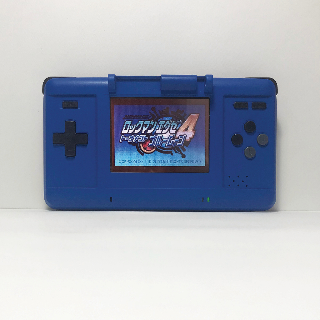 เครื่องเกม Nintendo DS (BLUE46) โมจอเดียวเล่น GBA ตำหนิจอติดแดง ...
