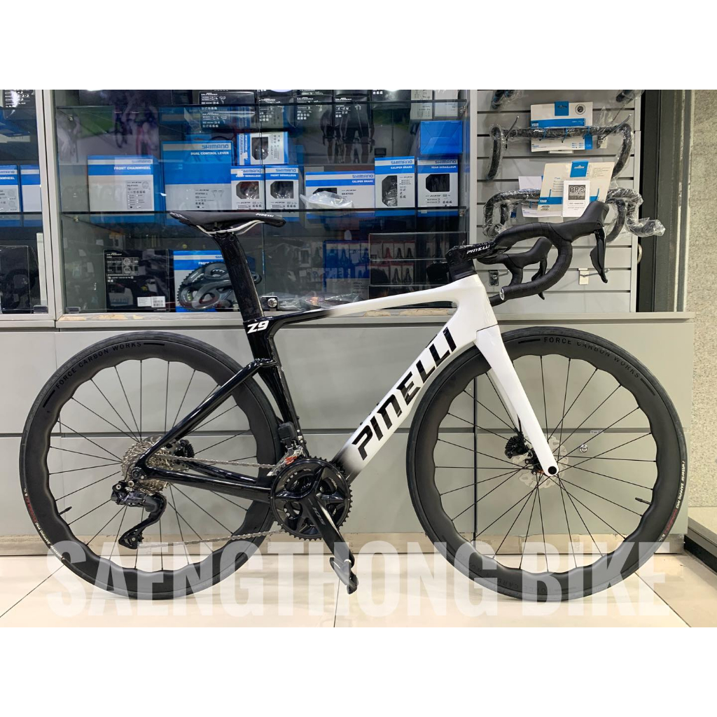 Pinelli รุ่น Z9 Spyder เกียร์ไฟฟ้า 105 เฟรม Full Carbon 2023 (มีสามสี ...