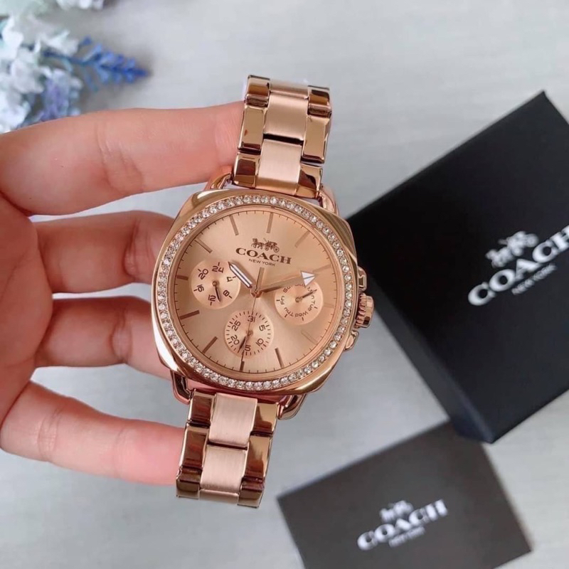 Coach Watch โรสโกลด์ ถูกที่สุด พร้อมโปรโมชั่น ต.ค. 2024|BigGoเช็คราคาง่ายๆ