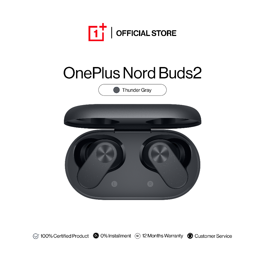 New OnePlus Nord Buds 2 หูฟังไร้สาย TWS เบสแน่น Noise Cancellation ...