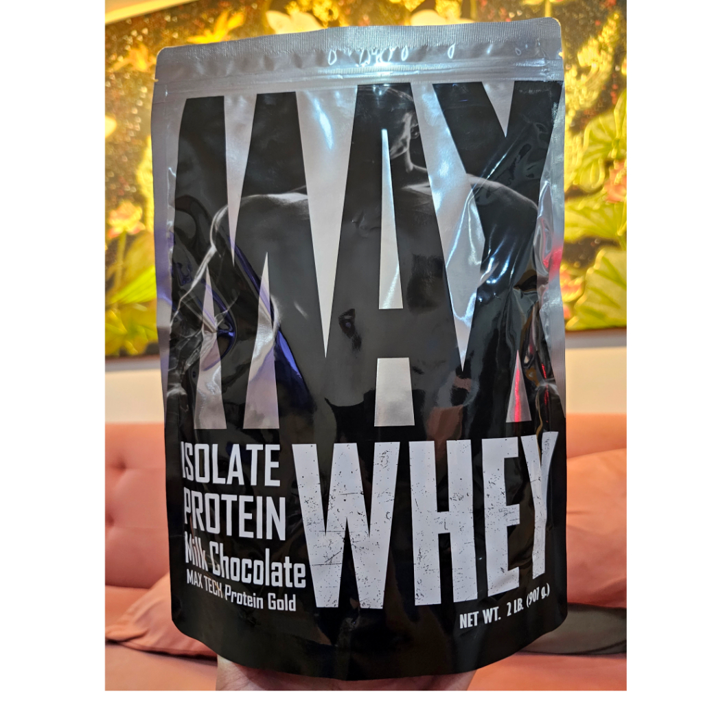 MaxTech Protein Isolate เวย์โปรตีน ไอโซเลท ลดไขมัน เพิ่มกล้ามเนื้อ V19 ...