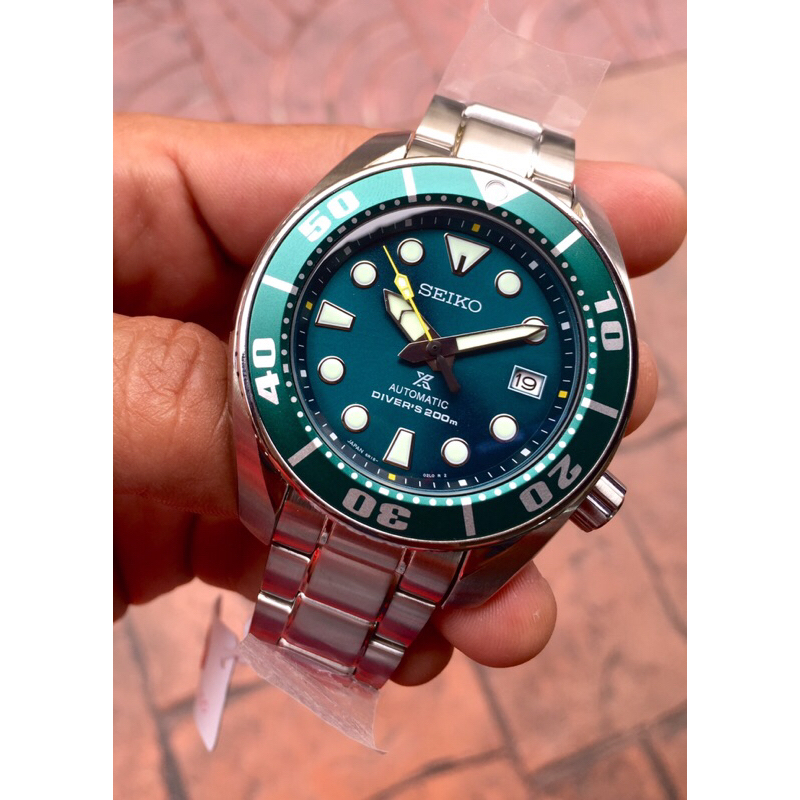SEIKO PROSPEX SUMO GREEN MEN WATCH (EXTREMELY RARE) SZSC004