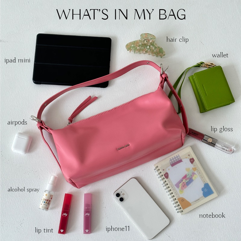 KAPPA Mia Shoulder Bag กระเป๋าสะพายไหล่สุดชิค น้ำหนักเบา จุของได้เยอะ ...