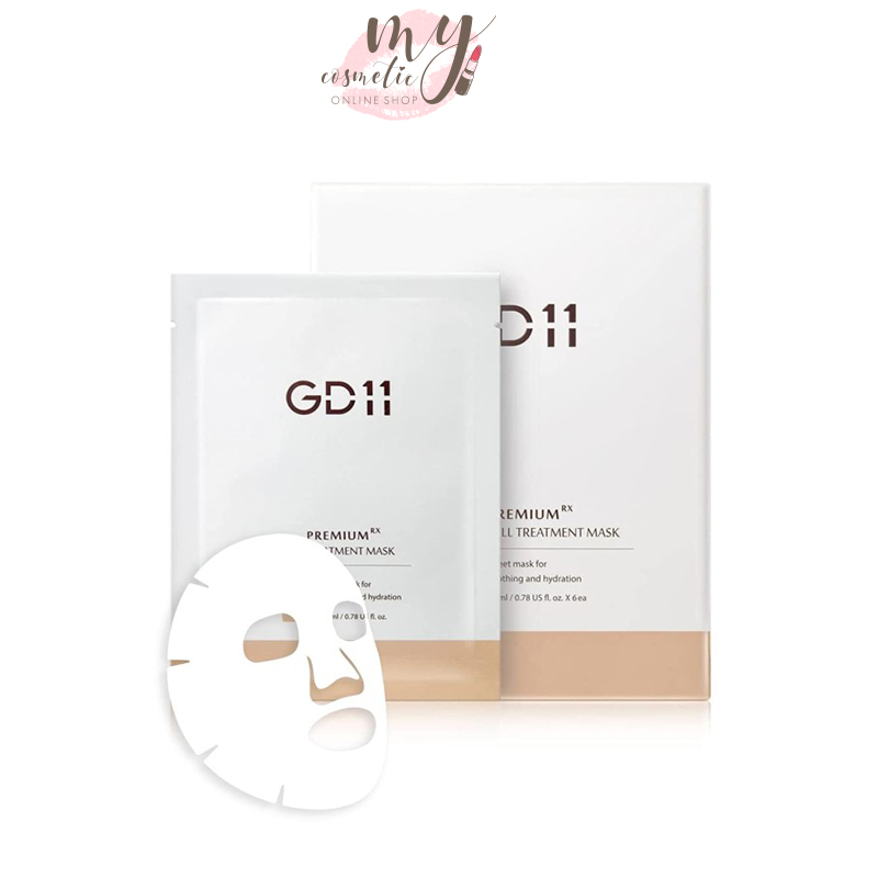 (แท้ พร้อมส่ง)GD11 Premium RX Treatment Mask 1 กล่องมี 6 แผ่น - my ...