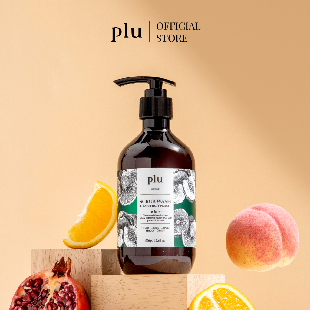PLU SCRUB WASH 500G (5PCS) - plu_official_store - ThaiPick