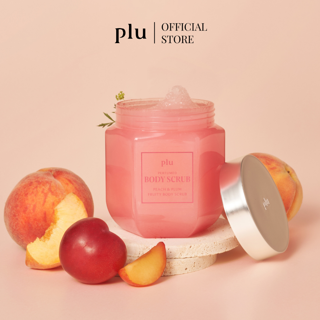 PLU PERFUMED BODY SCRUB 500G.(สครับผิวกาย ช่วยผลัดเซลล์ผิว ให้ผิวนุ่ม ...