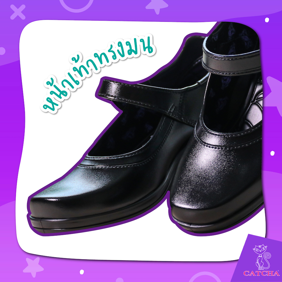 CATCHA รองเท้านักเรียนหญิง รุ่นใหม่ล่าสุด ไซส์31-42 รองเท้านักเรียนหญิง ...