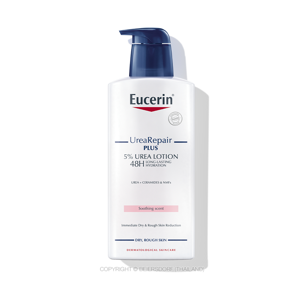 Eucerin UREA REPAIR PLUS 5 UREA LOTION 48H LONG-LASTING HYDRATION 400 ...