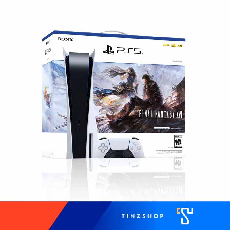 พร้อมส่ง เครื่องเล่นเกม PS5 PlayStation5 Final Fantasy XVI Bundle ...