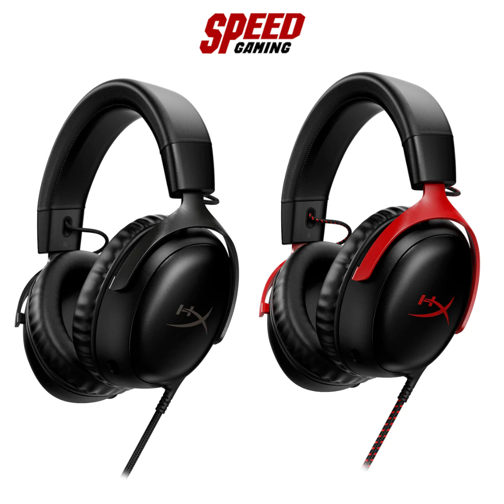HyperX Cloud III - HEADSET GAMING ชุดหูฟังเกมมิ่ง (สีดำ/สีแดง) | By Speed Gaming - Speed Gaming ...
