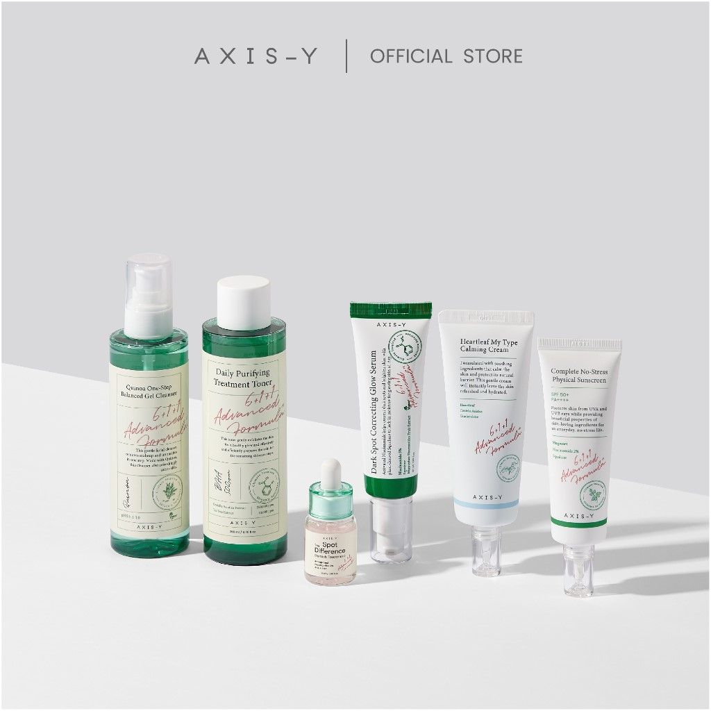 AXIS-Y - set 4 ชิ้น Acne Fighter Routine (Daily Toner Spot Treatment ...