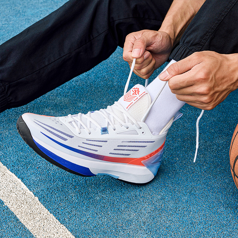 ANTA Attack 5 รองเท้าบาสเก็ตบอลชาย กันลื่นทนต่อการสึกหรอ รองเท้ากีฬา ...