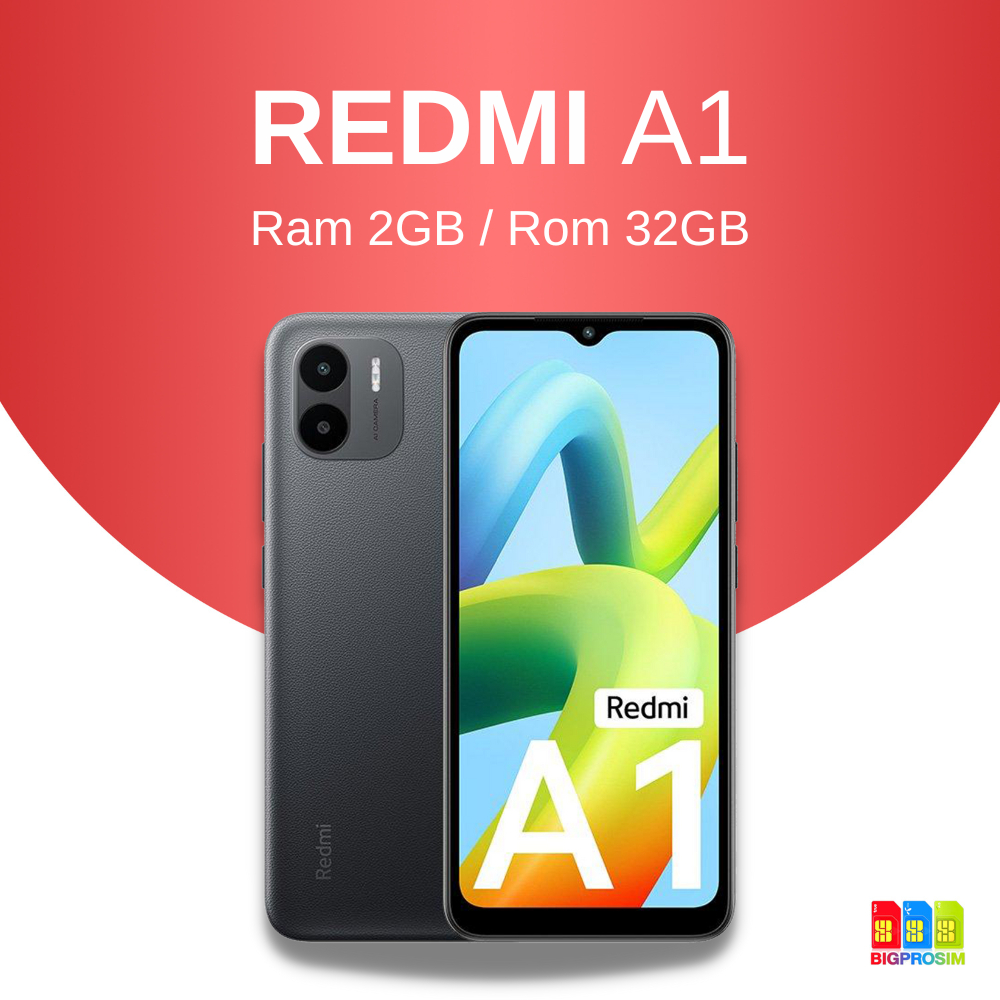 (ลด 130.- กรอกโค้ด ZM5UQ) Xiaomi Redmi A1 Ram 232GB (ประกันศูนย์ไทย 1 ปี) ออกใบกำกับภาษีได้ ...