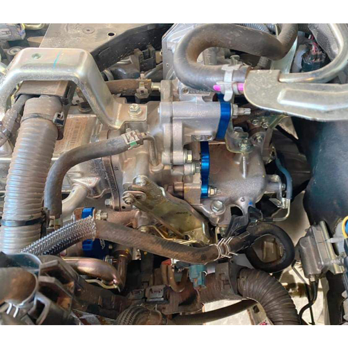 แผ่น อุด EGR FLEX น้ำเงิน ม่วง ตรงรุ่น Toyota REVO FORTUNER INNOVA 2.4 ...