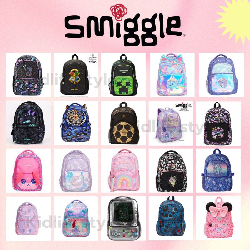 Smiggle Backpack รุ่น 16 นิ้ว ของแท้ พร้อมส่งในไทย - Kidlife.style ...